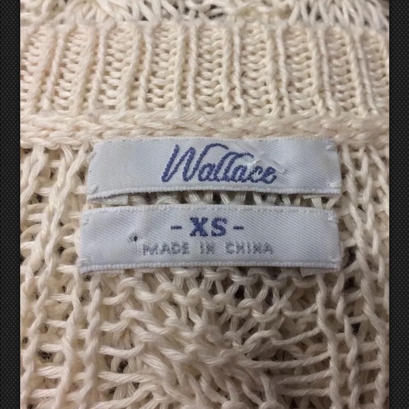 Madewell | Sweaters | Wallace J Crew Lighthouse Cable Knit Linen | Poshmark